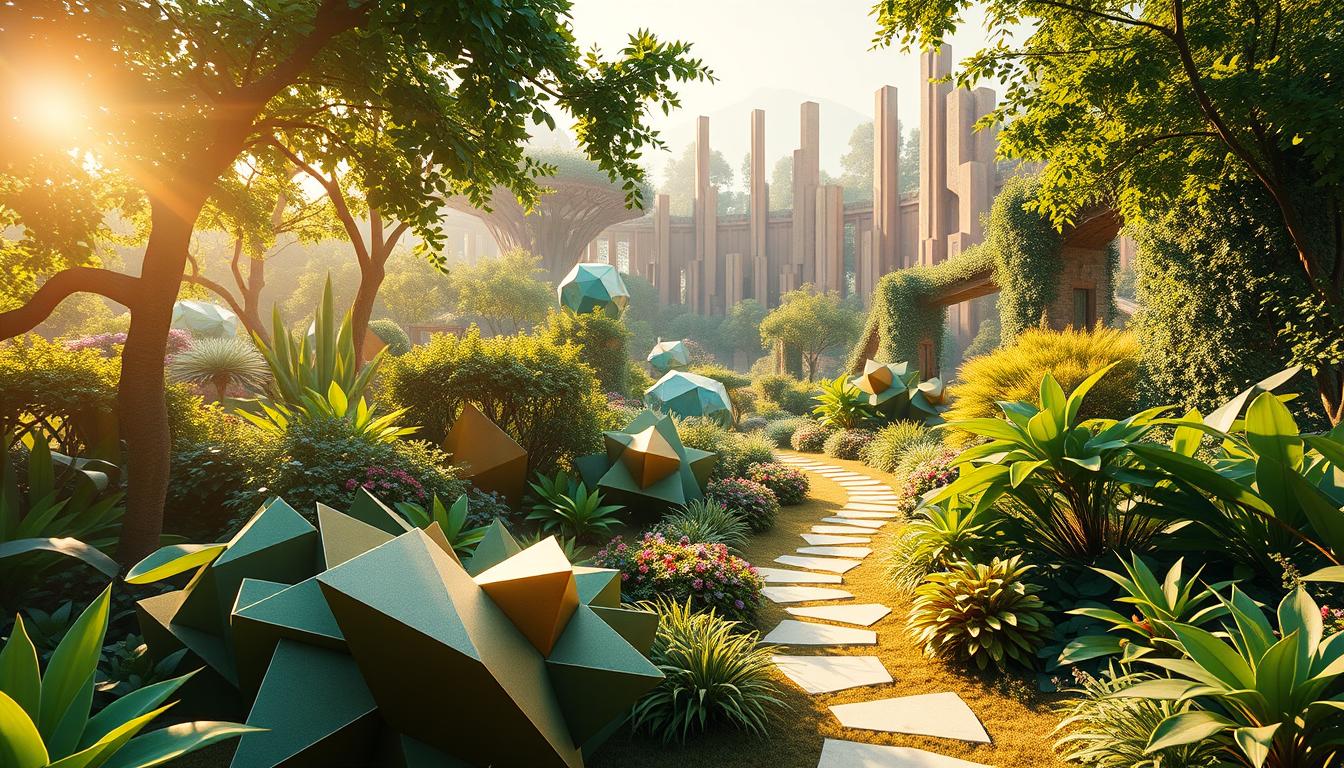 Garden of Shapes: Creative Outdoor Space Inspiration